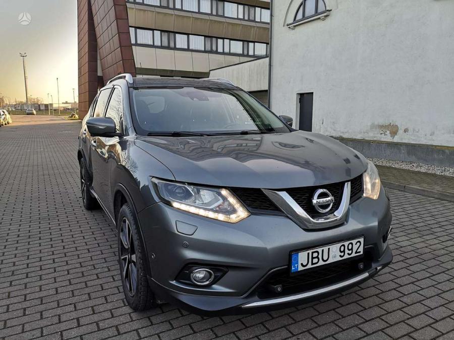 Pelēks Nissan X-Trail 2016 Klaipėda, ar dzinēja tilpumu 1.60 L un nobraukumu 495 tūkst. km par 5500 €, foto 11 vietnē AUTOMOTO.COM.LV