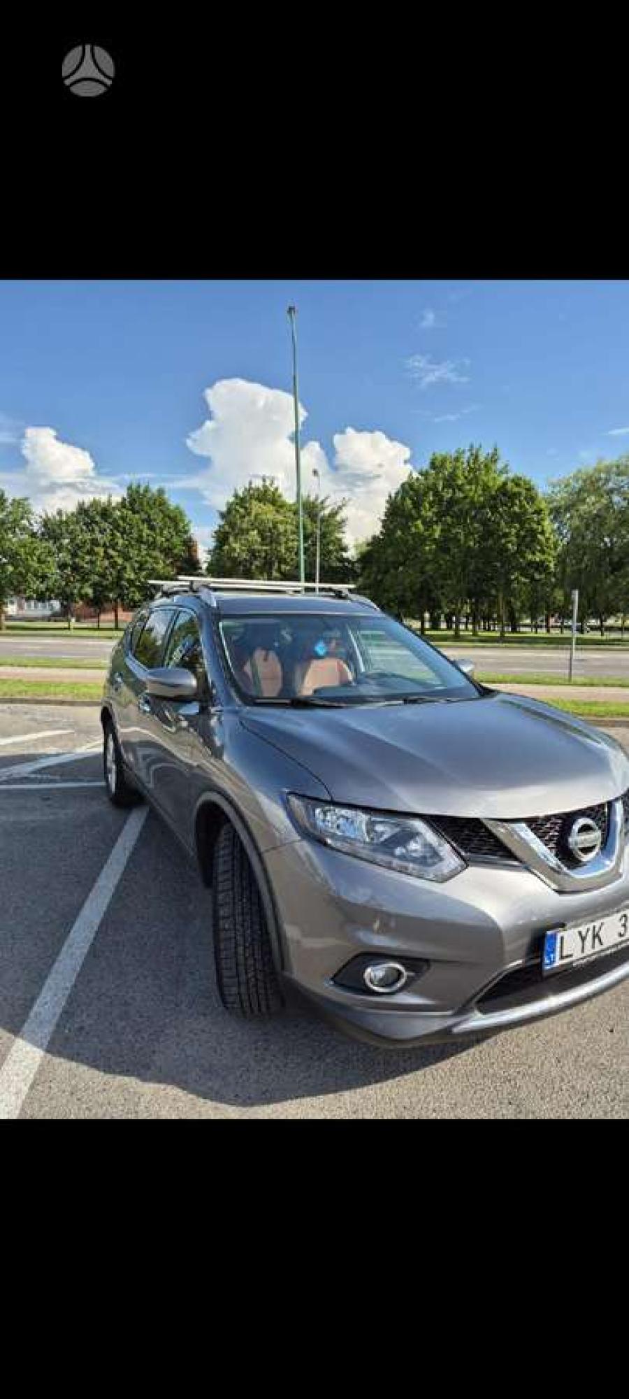 Pelēks Nissan X-Trail 2016 Klaipėda, ar dzinēja tilpumu 2.49 L un nobraukumu 136 tūkst. km par 9000 €, foto 1 vietnē AUTOMOTO.COM.LV