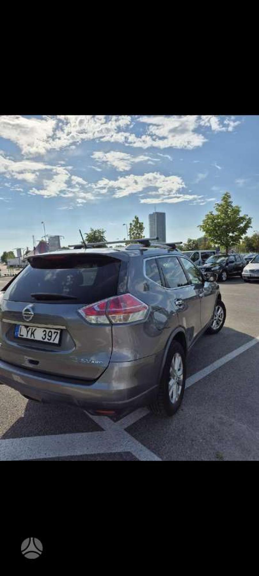 Pelēks Nissan X-Trail 2016 Klaipėda, ar dzinēja tilpumu 2.49 L un nobraukumu 136 tūkst. km par 9000 €, foto 4 vietnē AUTOMOTO.COM.LV