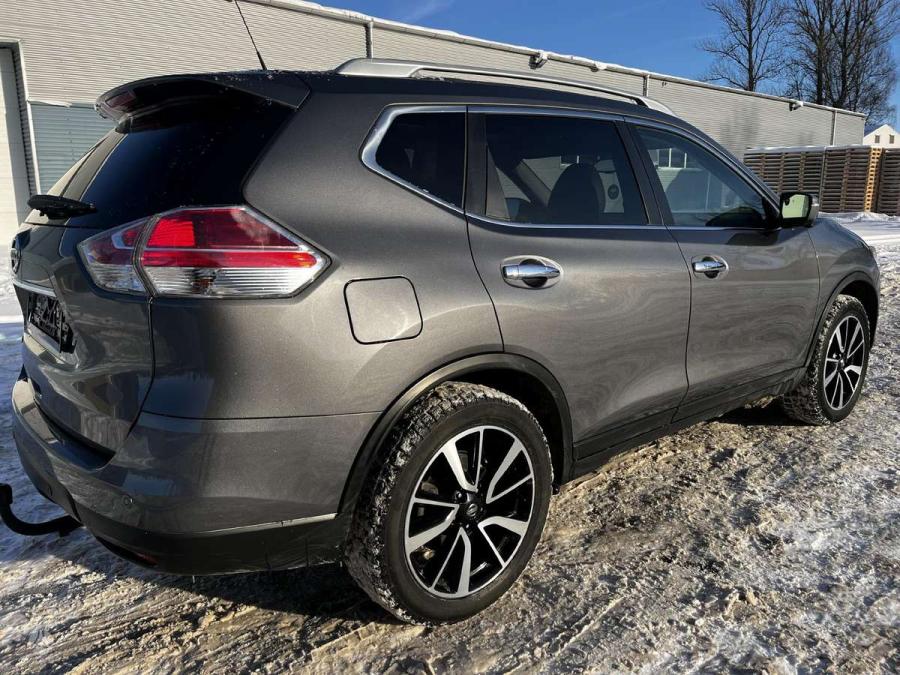 Pelēks Nissan X-Trail 2016 Šauļi, ar dzinēja tilpumu 1.60 L un nobraukumu 164 tūkst. km par 10550 €, foto 7 vietnē AUTOMOTO.COM.LV