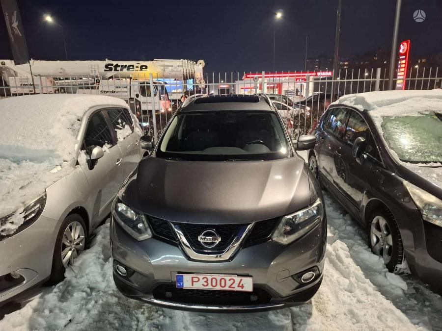 Grey Nissan X-Trail 2016 in Kaunas, with an engine capacity of 1.60 L and mileage of 113 thousand km for 9900 €, photo 16 on AUTOMOTO.COM.LV