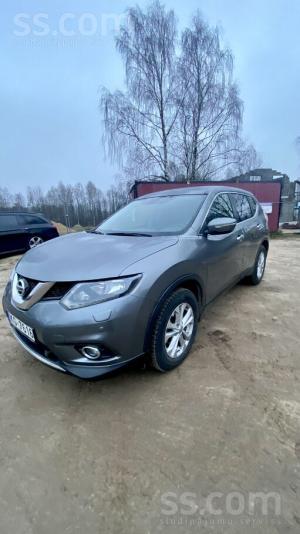Grey Nissan X-Trail 2016 in Riga, with an engine capacity of 1.60 L and mileage of 193 thousand km for 7500 €, photo  on AUTOMOTO.COM.LV