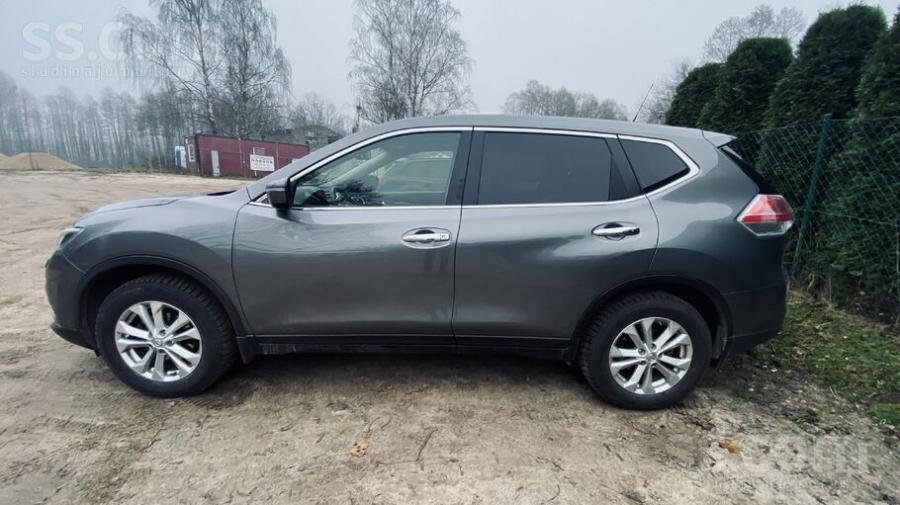 Grey Nissan X-Trail 2016 in Riga, with an engine capacity of 1.60 L and mileage of 193 thousand km for 7500 €, photo 5 on AUTOMOTO.COM.LV