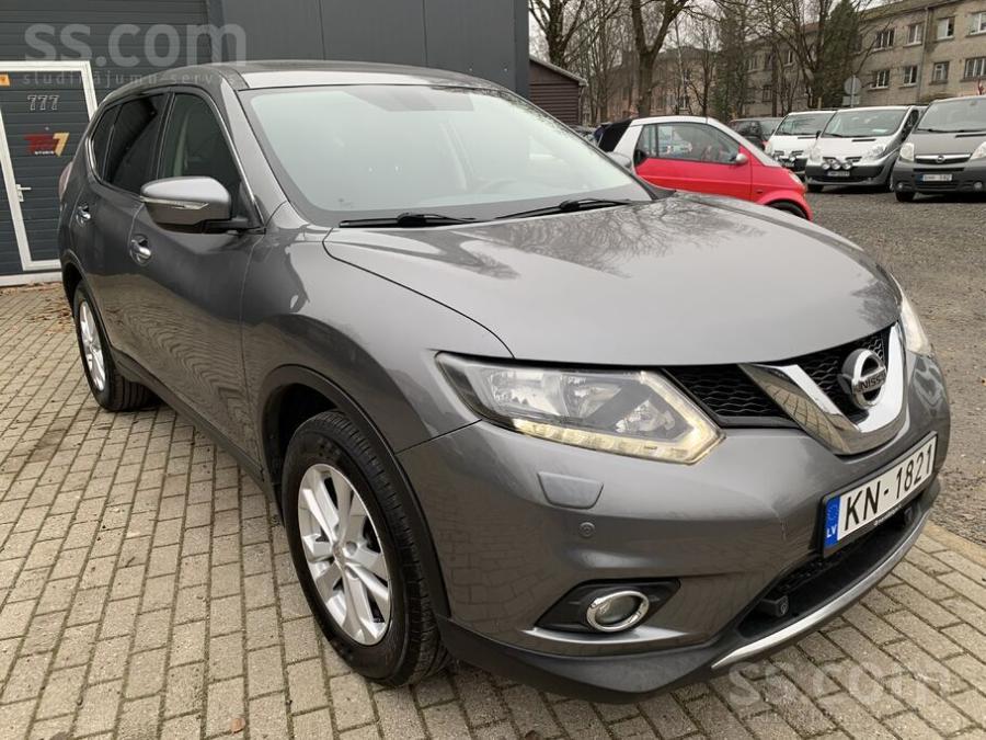 Pelēks Nissan X-Trail 2016 Rīga, ar dzinēja tilpumu 1.60 L un nobraukumu 179 tūkst. km par 8500 €, foto 1 vietnē AUTOMOTO.COM.LV