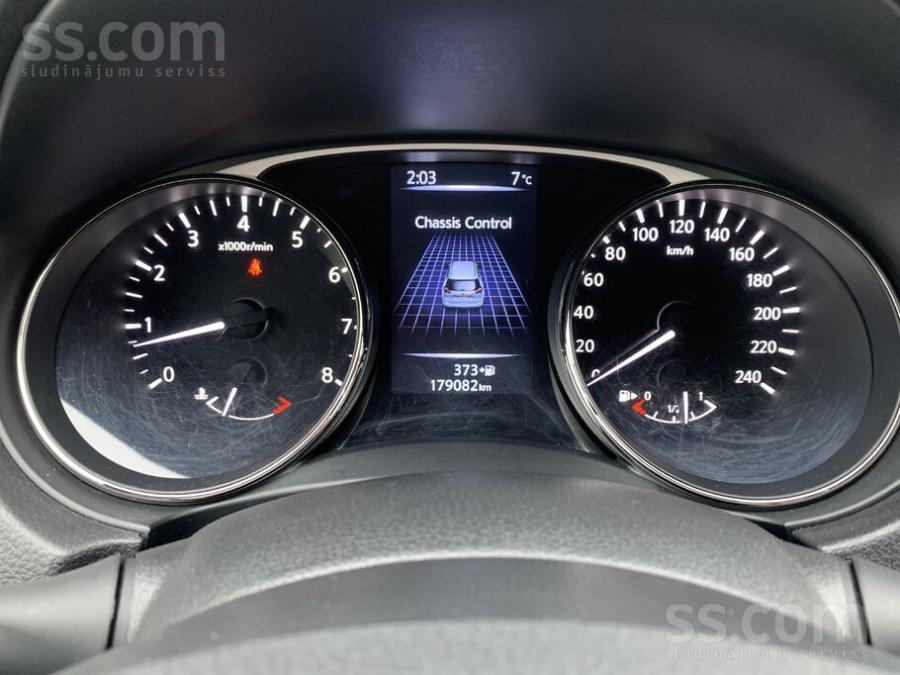 Pelēks Nissan X-Trail 2016 Rīga, ar dzinēja tilpumu 1.60 L un nobraukumu 179 tūkst. km par 8500 €, foto 13 vietnē AUTOMOTO.COM.LV