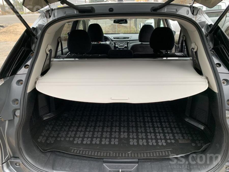 Pelēks Nissan X-Trail 2016 Rīga, ar dzinēja tilpumu 1.60 L un nobraukumu 179 tūkst. km par 8500 €, foto 23 vietnē AUTOMOTO.COM.LV