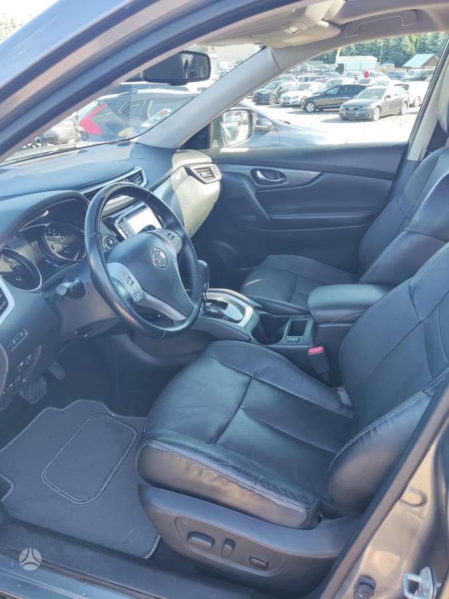 Pelēks Nissan X-Trail 2016 Utena, ar dzinēja tilpumu 1.60 L un nobraukumu 127 tūkst. km par 8750 €, foto 7 vietnē AUTOMOTO.COM.LV