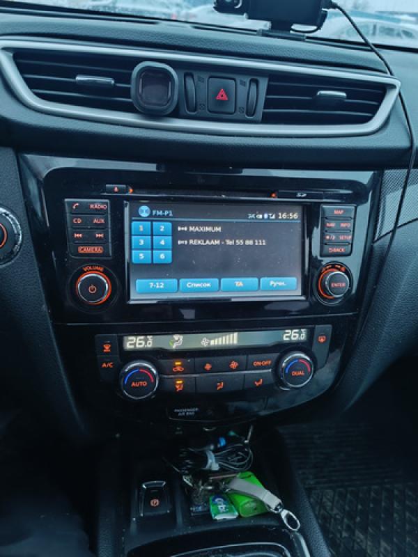 Pelēks Nissan X-Trail 2016 Tallina, ar dzinēja tilpumu 96.00 L un nobraukumu 245 tūkst. km par 8250 €, foto 4 vietnē AUTOMOTO.COM.LV