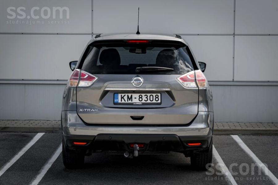 Pelēks Nissan X-Trail 2016 Rīga, ar dzinēja tilpumu 1.60 L un nobraukumu 156 tūkst. km par 9995 €, foto 6 vietnē AUTOMOTO.COM.LV