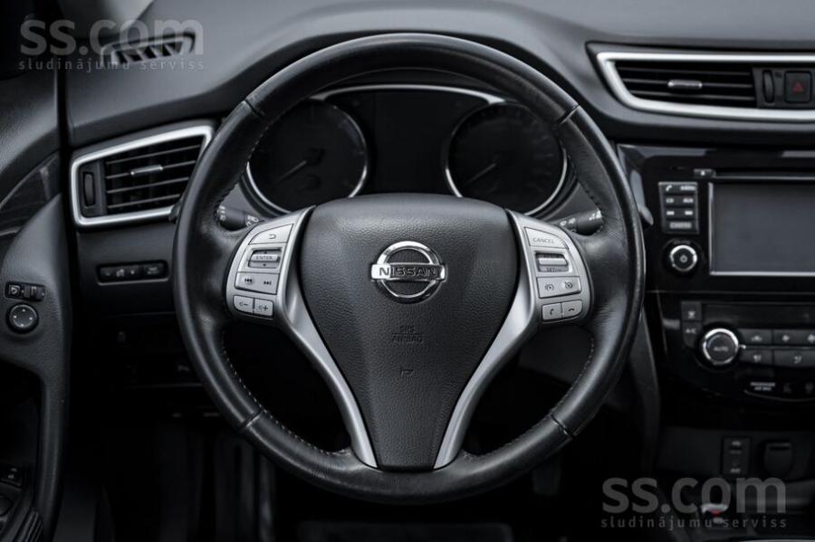 Pelēks Nissan X-Trail 2016 Rīga, ar dzinēja tilpumu 1.60 L un nobraukumu 156 tūkst. km par 9995 €, foto 21 vietnē AUTOMOTO.COM.LV