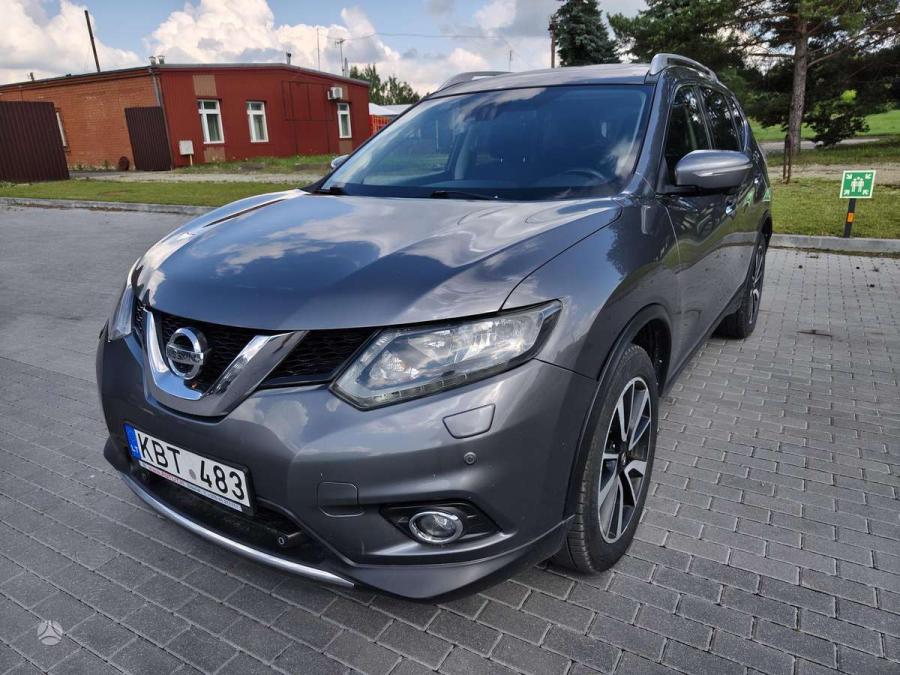 Pelēks Nissan X-Trail 2016 Šauļi, ar dzinēja tilpumu 1.60 L un nobraukumu 363 tūkst. km par 7450 €, foto 4 vietnē AUTOMOTO.COM.LV