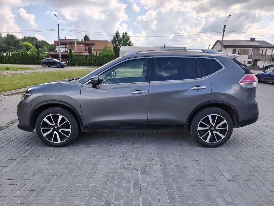 Pelēks Nissan X-Trail 2016 Šauļi, ar dzinēja tilpumu 1.60 L un nobraukumu 363 tūkst. km par 7450 €, foto 9 vietnē AUTOMOTO.COM.LV