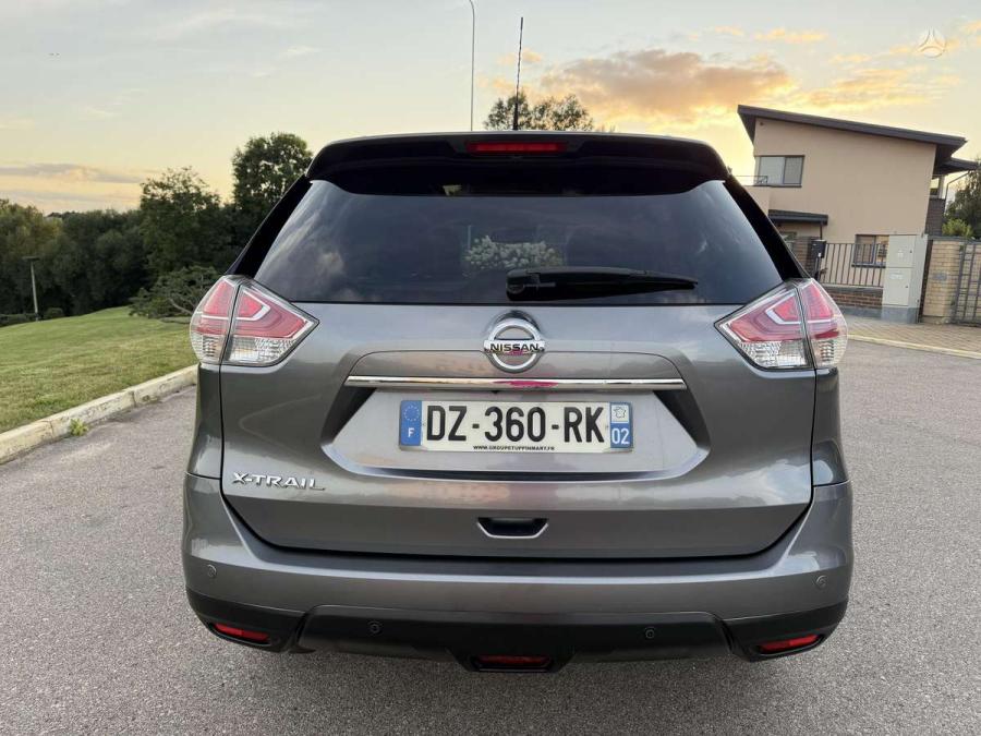 Pelēks Nissan X-Trail 2016 Tauragė, ar dzinēja tilpumu 1.60 L un nobraukumu 231 tūkst. km par 8700 €, foto 7 vietnē AUTOMOTO.COM.LV