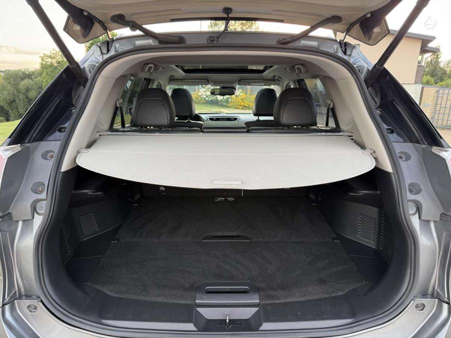 Pelēks Nissan X-Trail 2016 Tauragė, ar dzinēja tilpumu 1.60 L un nobraukumu 231 tūkst. km par 8700 €, foto 8 vietnē AUTOMOTO.COM.LV