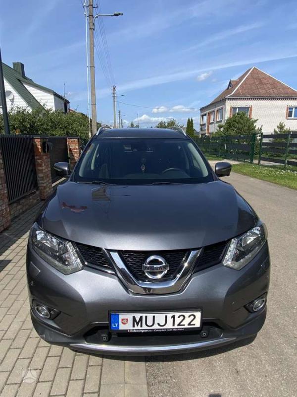 Pelēks Nissan X-Trail 2016 Marijampole, ar dzinēja tilpumu 1.60 L un nobraukumu 368 tūkst. km par 7777 €, foto 3 vietnē AUTOMOTO.COM.LV