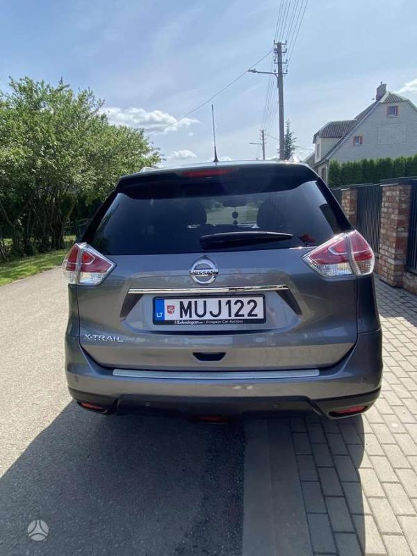Pelēks Nissan X-Trail 2016 Marijampole, ar dzinēja tilpumu 1.60 L un nobraukumu 368 tūkst. km par 7777 €, foto 9 vietnē AUTOMOTO.COM.LV