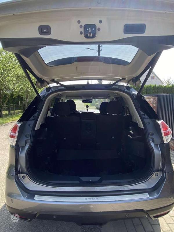 Pelēks Nissan X-Trail 2016 Marijampole, ar dzinēja tilpumu 1.60 L un nobraukumu 368 tūkst. km par 7777 €, foto 10 vietnē AUTOMOTO.COM.LV