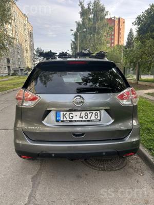 Pelēks Nissan X-Trail 2016 Rīga, ar dzinēja tilpumu 1.60 L un nobraukumu 163 tūkst. km par 9800 €, foto 7 vietnē AUTOMOTO.COM.LV