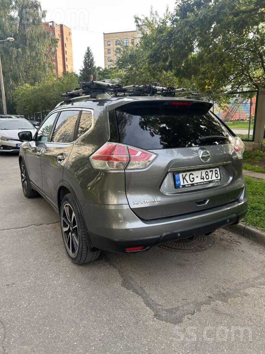 Pelēks Nissan X-Trail 2016 Rīga, ar dzinēja tilpumu 1.60 L un nobraukumu 163 tūkst. km par 9800 €, foto 8 vietnē AUTOMOTO.COM.LV
