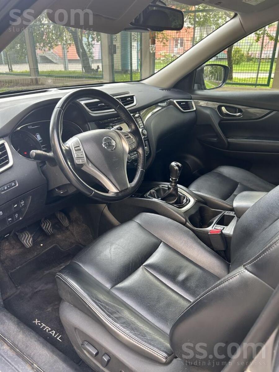 Pelēks Nissan X-Trail 2016 Rīga, ar dzinēja tilpumu 1.60 L un nobraukumu 163 tūkst. km par 9800 €, foto 12 vietnē AUTOMOTO.COM.LV