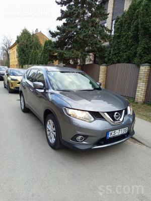 Pelēks Nissan X-Trail 2017 Rīga, ar dzinēja tilpumu 1.60 L un nobraukumu 150 tūkst. km par 11300 €, foto 2 vietnē AUTOMOTO.COM.LV