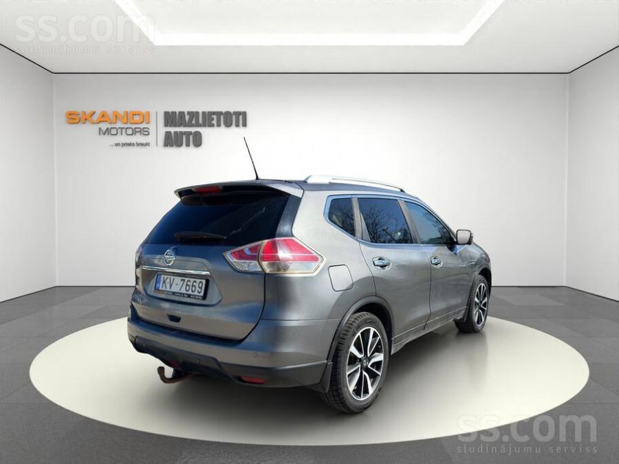 Pelēks Nissan X-Trail 2017 Rīga, ar dzinēja tilpumu 1.60 L un nobraukumu 337 tūkst. km par 7890 €, foto 7 vietnē AUTOMOTO.COM.LV