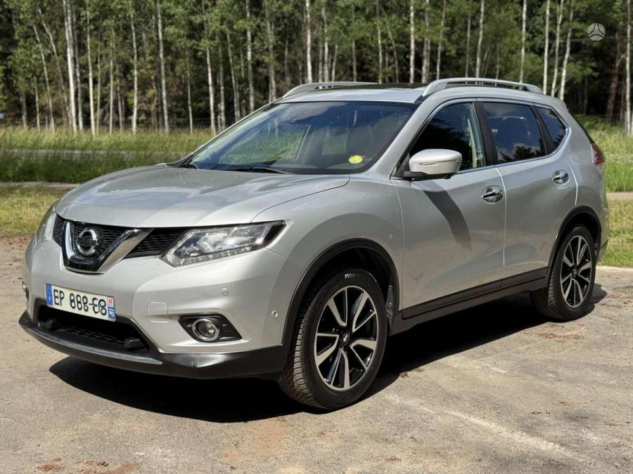 Pelēks Nissan X-Trail 2017 Tauragė, ar dzinēja tilpumu 1.60 L un nobraukumu 132 tūkst. km par 9300 €, foto 1 vietnē AUTOMOTO.COM.LV