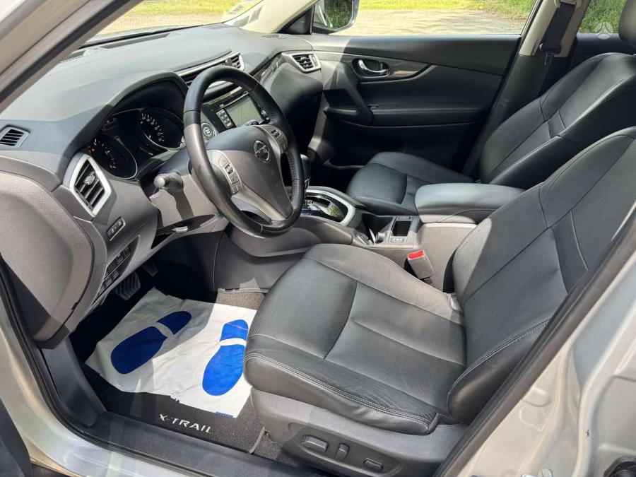 Pelēks Nissan X-Trail 2017 Tauragė, ar dzinēja tilpumu 1.60 L un nobraukumu 132 tūkst. km par 9300 €, foto 10 vietnē AUTOMOTO.COM.LV