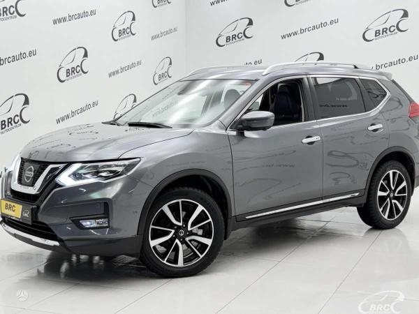 Grey Nissan X-Trail 2018 in Vilnius, with an engine capacity of 2.00 L and mileage of 106 thousand km for 14900 €, photo 1 on AUTOMOTO.COM.LV