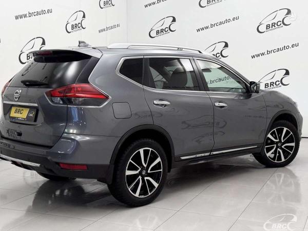 Grey Nissan X-Trail 2018 in Vilnius, with an engine capacity of 2.00 L and mileage of 106 thousand km for 14900 €, photo 3 on AUTOMOTO.COM.LV