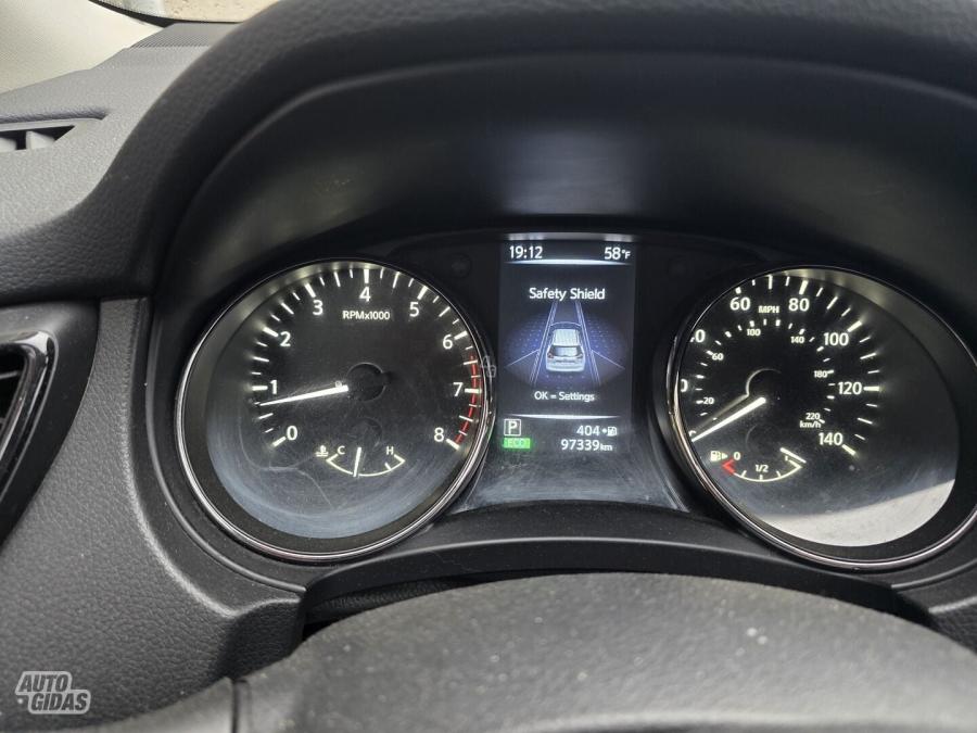 Grey Nissan X-Trail 2018 in Jonava, with an engine capacity of 2.50 L and mileage of 97 thousand km for 12500 €, photo 13 on AUTOMOTO.COM.LV