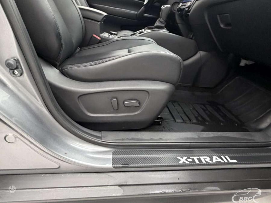 Grey Nissan X-Trail 2018 in Vilnius, with an engine capacity of 2.00 L and mileage of 106 thousand km for 13500 €, photo 8 on AUTOMOTO.COM.LV