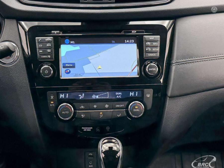 Grey Nissan X-Trail 2018 in Vilnius, with an engine capacity of 2.00 L and mileage of 106 thousand km for 13500 €, photo 19 on AUTOMOTO.COM.LV