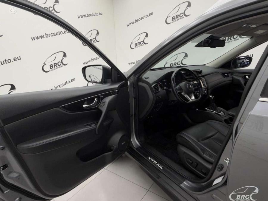 Grey Nissan X-Trail 2018 in Vilnius, with an engine capacity of 2.00 L and mileage of 106 thousand km for 13500 €, photo 23 on AUTOMOTO.COM.LV