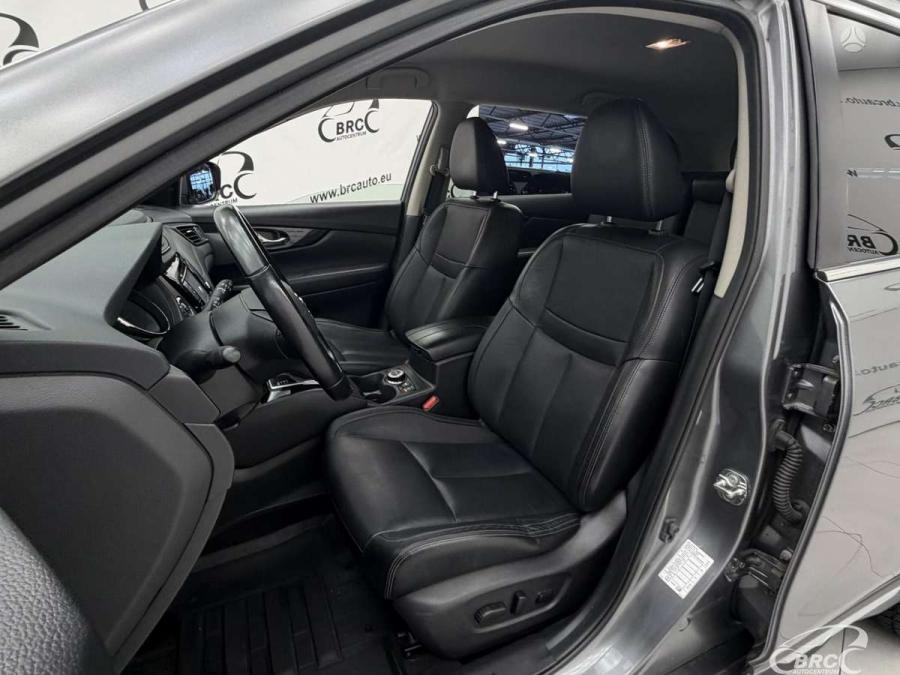Grey Nissan X-Trail 2018 in Vilnius, with an engine capacity of 2.00 L and mileage of 106 thousand km for 13500 €, photo 28 on AUTOMOTO.COM.LV