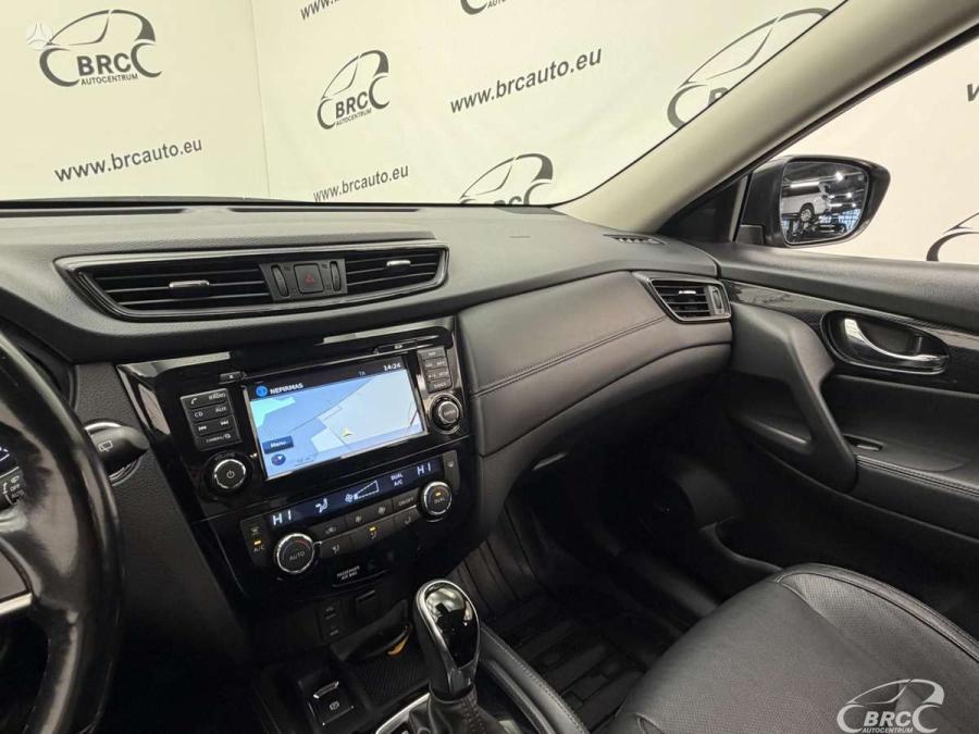 Grey Nissan X-Trail 2018 in Vilnius, with an engine capacity of 2.00 L and mileage of 106 thousand km for 13500 €, photo 32 on AUTOMOTO.COM.LV