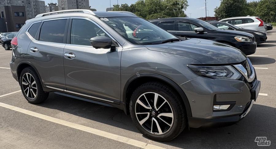 Grey Nissan X-Trail 2018 in Kaunas, with an engine capacity of 2.00 L and mileage of 106 thousand km for 15500 €, photo 5 on AUTOMOTO.COM.LV