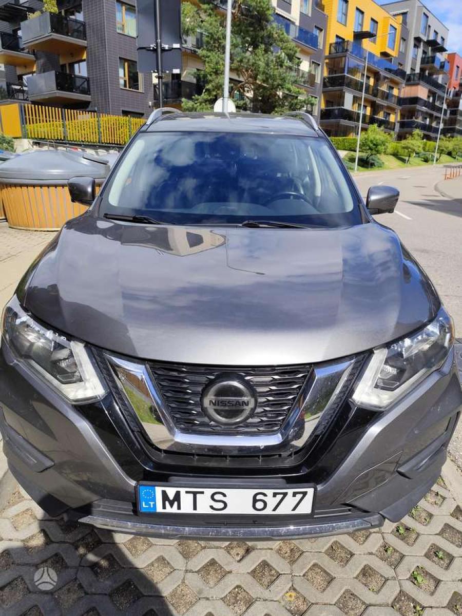 Grey Nissan X-Trail 2019 in Vilnius, with an engine capacity of 2.50 L and mileage of 43 thousand km for 15500 €, photo 7 on AUTOMOTO.COM.LV