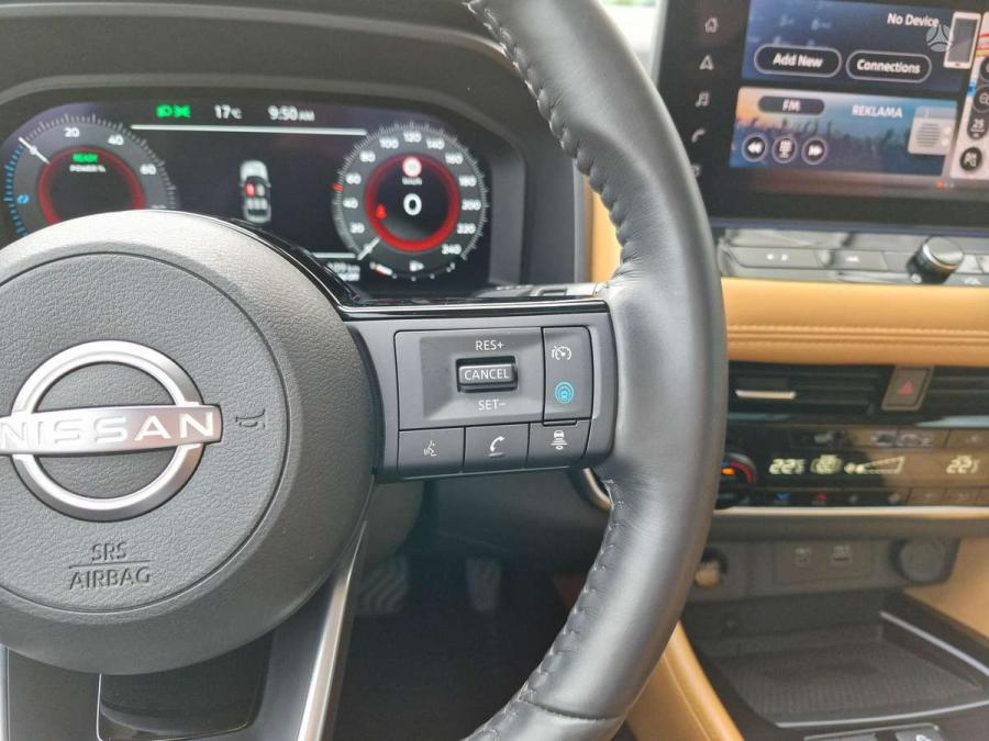 Grey Nissan X-Trail 2023 in Vilnius, with an engine capacity of 1.50 L and mileage of 63 thousand km for 34500 €, photo 16 on AUTOMOTO.COM.LV