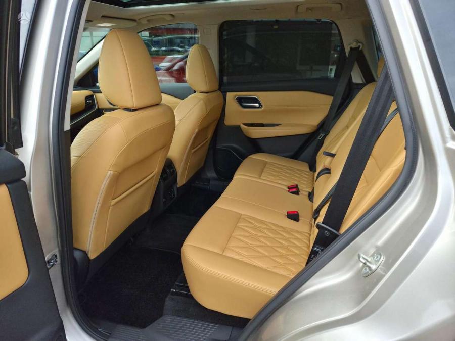 Grey Nissan X-Trail 2023 in Vilnius, with an engine capacity of 1.50 L and mileage of 63 thousand km for 34500 €, photo 29 on AUTOMOTO.COM.LV