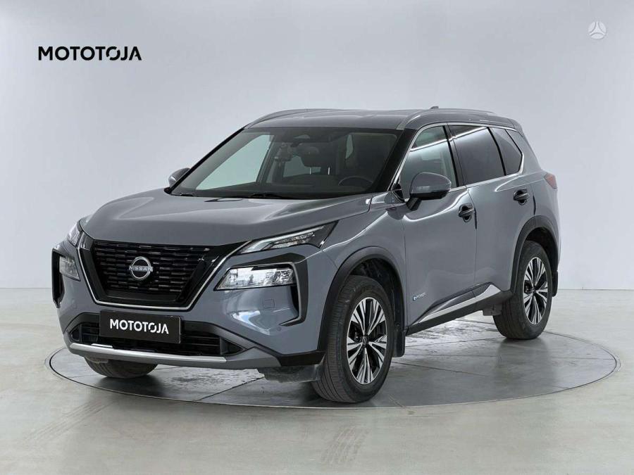 Pelēks Nissan X-Trail 2023 Viļņa, ar dzinēja tilpumu 1.50 L un nobraukumu 64 tūkst. km par 28900 €, foto 1 vietnē AUTOMOTO.COM.LV