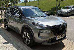 Grey Nissan X-Trail 2024 in Vilnius, with an engine capacity of 1.50 L and mileage of 60 thousand km for 29800 €, photo  on AUTOMOTO.COM.LV