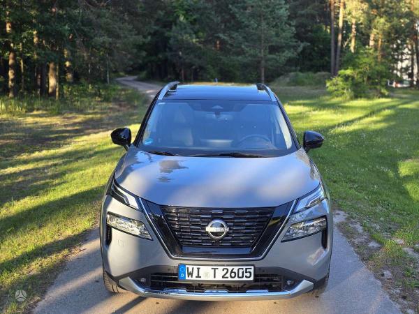 Grey Nissan X-Trail 2024 in Vilnius, with an engine capacity of 1.50 L and mileage of 25 thousand km for 37500 €, photo 2 on AUTOMOTO.COM.LV