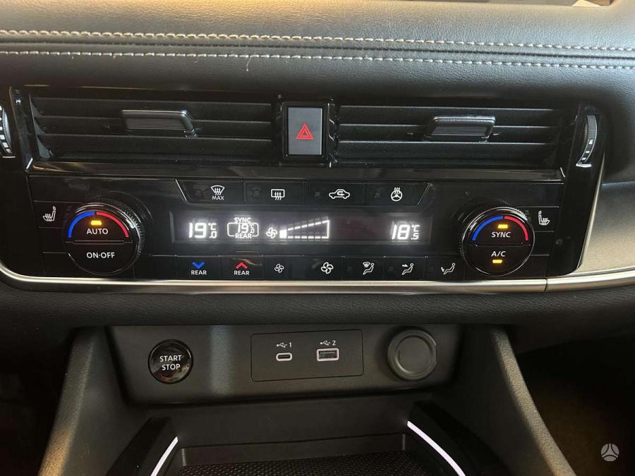 Pelēks Nissan X-Trail 2024 Šauļi, ar dzinēja tilpumu 1.47 L un nobraukumu 42 tūkst. km par 29400 €, foto 26 vietnē AUTOMOTO.COM.LV