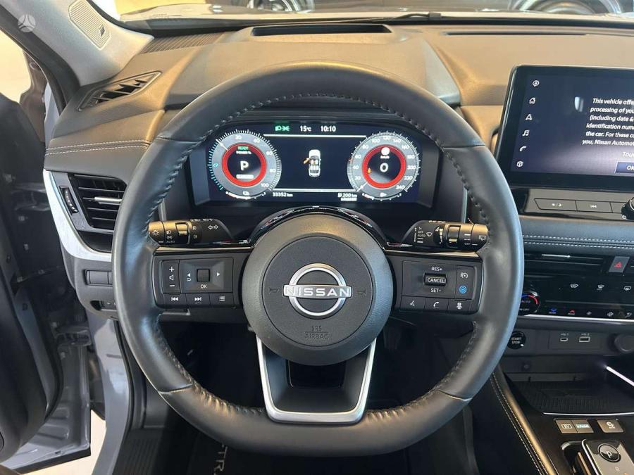 Pelēks Nissan X-Trail 2024 Šauļi, ar dzinēja tilpumu 1.50 L un nobraukumu 33 tūkst. km par 32100 €, foto 23 vietnē AUTOMOTO.COM.LV