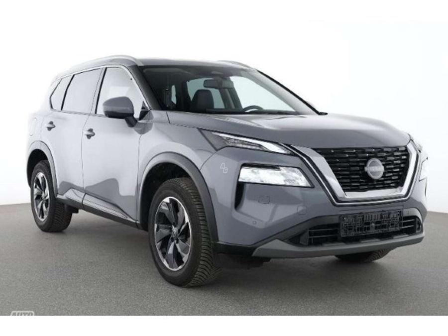 Grey Nissan X-Trail 2025 in Kaunas, with an engine capacity of 1.50 L and mileage of 24 thousand km for 32171 €, photo 1 on AUTOMOTO.COM.LV