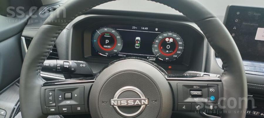 Pelēks Nissan X-Trail 2025 Rīga, ar dzinēja tilpumu 1.50 L un nobraukumu 4 tūkst. km par 37490 €, foto 6 vietnē AUTOMOTO.COM.LV