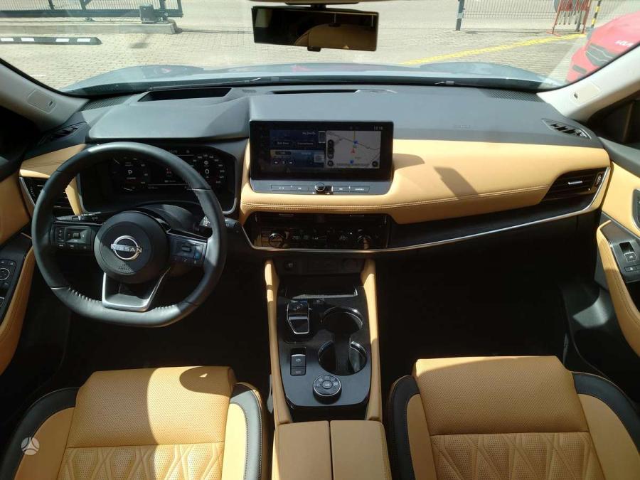 Grey Nissan X-Trail 2025 in Kaunas, with an engine capacity of 1.50 L and mileage of 4 thousand km for 45900 €, photo 10 on AUTOMOTO.COM.LV
