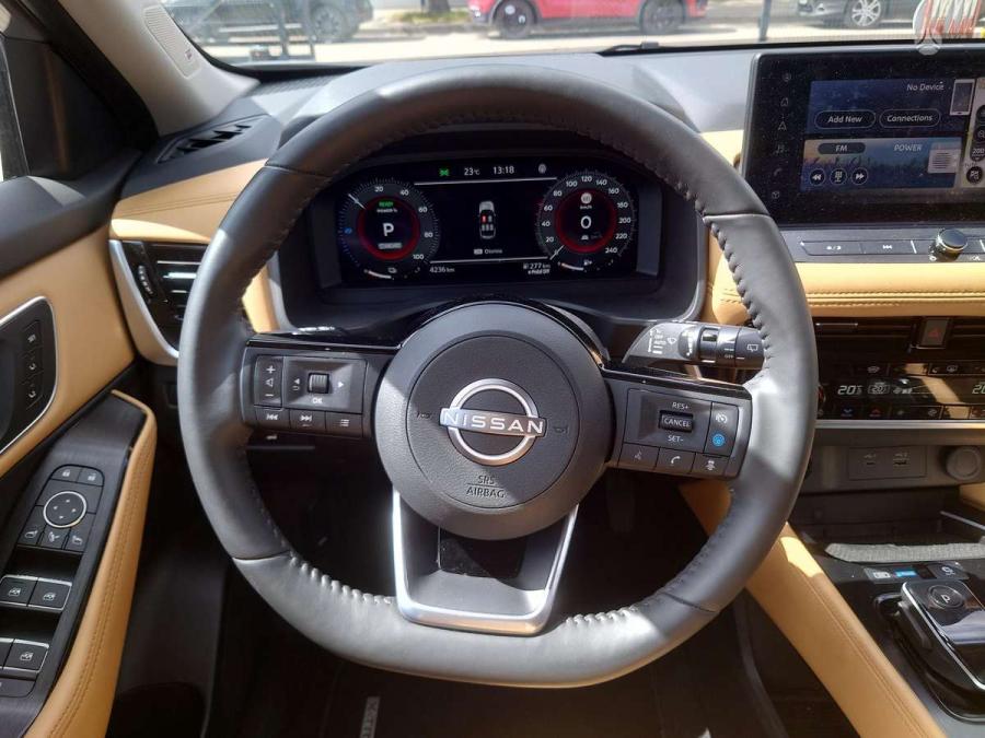Grey Nissan X-Trail 2025 in Kaunas, with an engine capacity of 1.50 L and mileage of 4 thousand km for 45900 €, photo 11 on AUTOMOTO.COM.LV