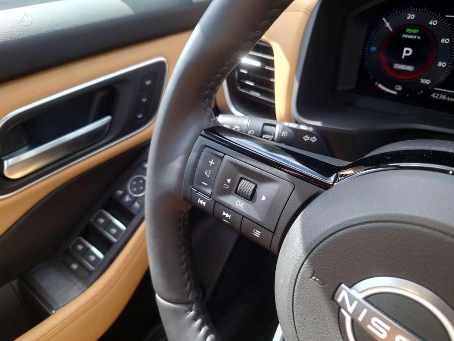 Grey Nissan X-Trail 2025 in Kaunas, with an engine capacity of 1.50 L and mileage of 4 thousand km for 45900 €, photo 13 on AUTOMOTO.COM.LV